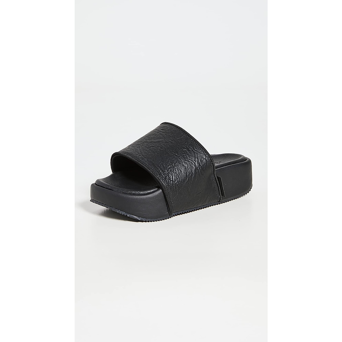 adidas Women's Y-3 Slides, Black/Black/Corewhite, 5.5 Medium US