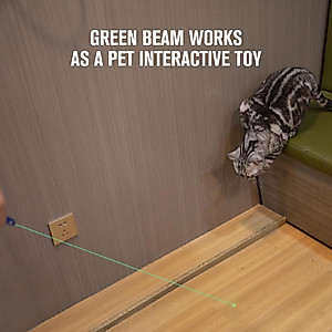 OLIGHT O'Pen Glow EDC Pen Light, 120 Lumens with Green Beam, Rechargeable LED Flashlight for Outdoor Uses, Writing, Adventure, Professional Business Gift(Black)