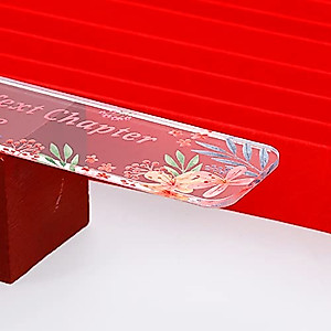 VANLOVEMAC Graduation Gifts for Her 2023 Enjoy The Next Chapter Bookmarks Retirement Gifts for Women Inspirational High School College Friends Teacher Book Lover Female Leaving Gift for Coworkers