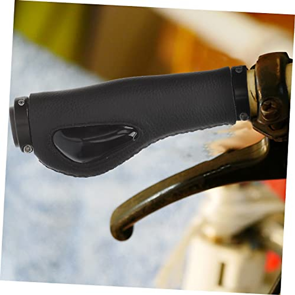 BESPORTBLE 4 Sets Protectors Black for Nonslip Anti-Slip Supplies Mountain MTB Grips Bike Cover Cycling Grip Handle Bicycles Anti- Protective BMX Covers Handlebars Shockproof Gift