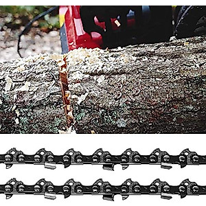 Abroman 2 Pack R45 90px045G Chain 12" Chainsaw Chain 3/8" Pitch .043" Gauge 45DL fits for De-Walt DCCS620 Ryobi RY40500 Black & Decker LCS1240B Worx WG380 Echo CS2511T Craftsman Saw