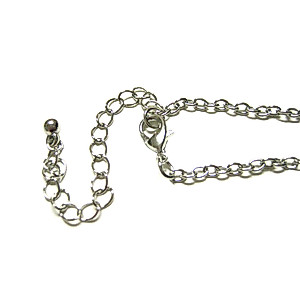 Kiola Designs Silver Toned Morocco Map Outline Pendant Necklace