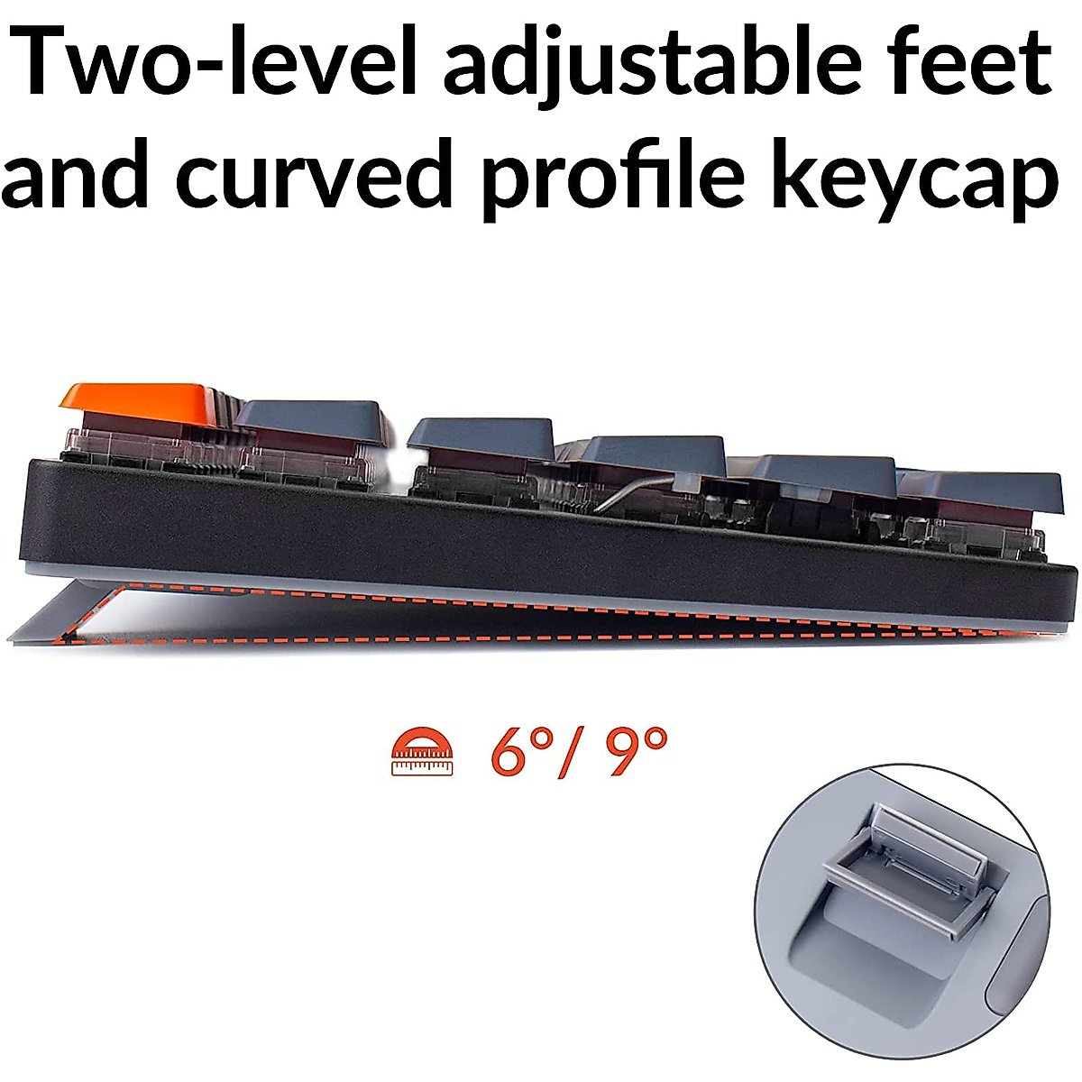 Keychron K3 Ultra-Slim 75% Layout Wireless Wired Mechanical Keyboard, Compact 84 Keys RGB LED Backlit for Mac Windows, Low Profile Gateron G Pro Blue Switch, Version 2