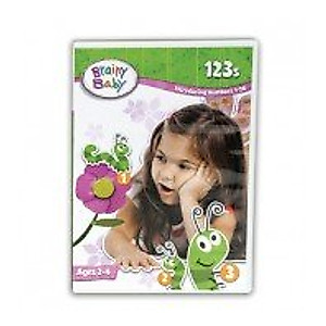 Brainy Baby 123s DVD and 123s Flashcards: Introducing Numbers 1 to 20 Deluxe Edition