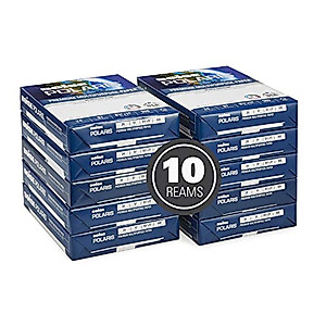 Boise Paper Premium Multipurpose Copy Paper | 8.5" x 11" Letter | 97 Bright White, 24 lb. | 10 Ream Carton (5,000 Sheets)