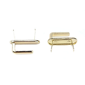 Semetall Purses Locks Kits Closure Wallet Locks Metal Twist Turn Lock Closure for DIY Handbag Shoulder Bag Making Accessories(Set of 7,Golden)