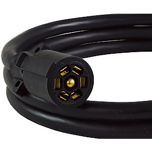 Conntek 10110-300 Heavy-Duty 7-Way Plug to Roj (25 Feet),Black