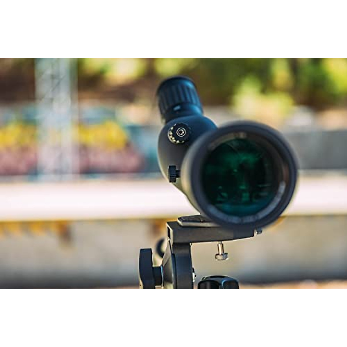 BARSKA unisex adult Blackhawk 20-60x60 Cases Barska AD11520 Black Hawk ED 20 60x60 Spotting Scope with Tripod and Carrying Cases, Black, One Size US