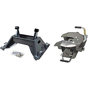 B&W Trailer Hitches 20K Companion OEM Fifth Wheel Hitch - Compatible with 2020-2024 Chevrolet/GM OEM Puck System - RVK3710