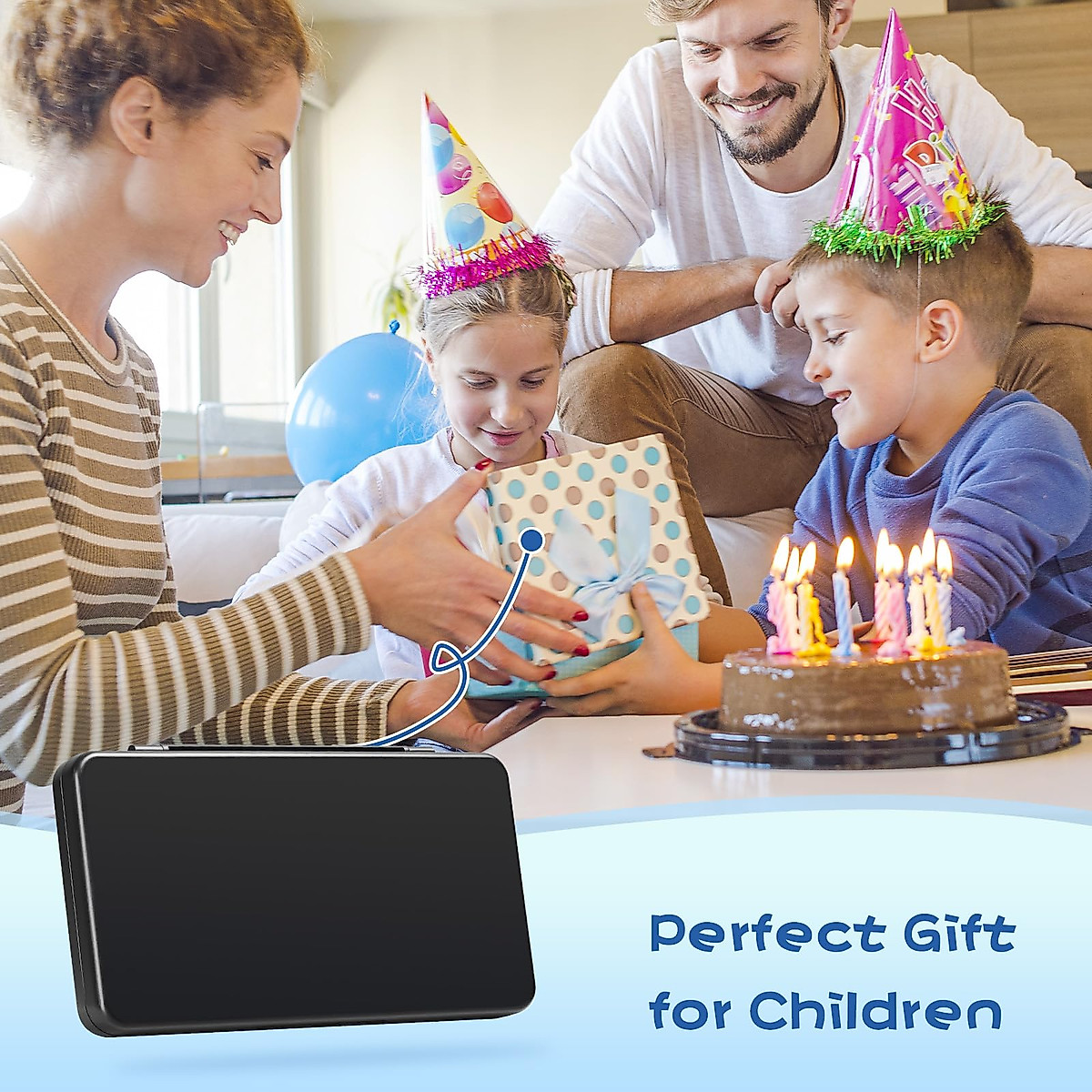 JINGDU 24-Slot Switch Game Card Case Compatible with Nintendo Switch Games & micro SD Cards, Portable Games Holder Organizer Suitable for Switch, Lite & OLED Game Cards, Black