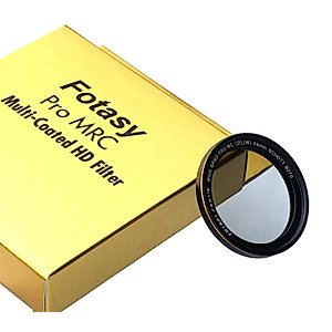 Fotasy 40mm MRC Multi-Resistant Nano Coating Super Slim MC CPL Circular PL HD Filter