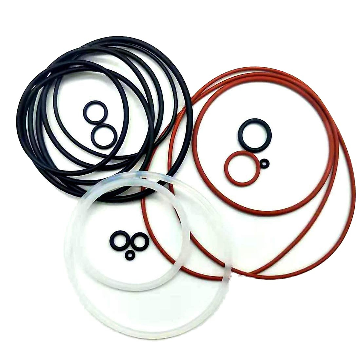 Ganivsor O-Ring Kit for DeWALT D51844 D51822 Framing Nailer & 647956-00 Trigger Ring