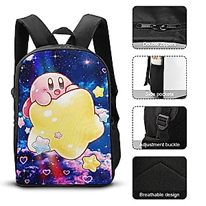 Anime Backpack Casual Daypack Large Capacity Waterproof Backpacks Laptop Backpack Travel Backpack Durable