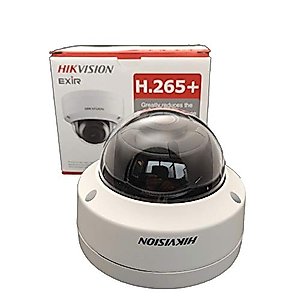 Hikvision 8MP 4K Dome IP Camera, DS-2CD2185FWD-I (2.8mm Lens) High Resolution Security Camera Outdoor H.265+ IP67 firmware upgradeable International Version Eziview