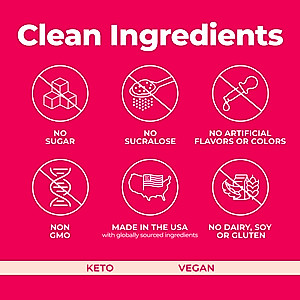 Pureboost Clean Energy Booster, Refreshing Energy Drink Mix with B12 Vitamins, Electrolytes, Antioxidants, Sugar-Free with No Sucralose (Berry Boost, 30 Count)