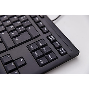 CHERRY Stream Keyboard TKL Wired USB TenKeyLess Compact Version without Number Pad. Silent Keystroke. Ideal for Office and Industrial Use.