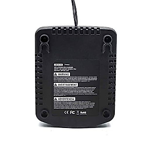CMCB104 20V Battery Fast Charger with 2 USB Ports Compatible with 20V V20 Lithium Battery CMCB202 CMCB204 CMCB206 CMCB201 CMCB100 CMCB124 Power Tool Charger