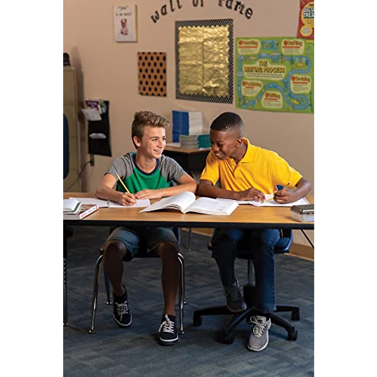 Ticonderoga Pencils, Wood-Cased, Pre-Sharpened, #2 HB Soft, Yellow, 72 Count