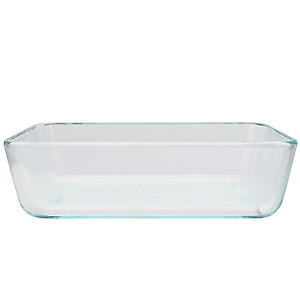 Pyrex (1) 7210 3-cup Glass Container & (1) 7210-PC 3-Cup Jade Dust Green Lid Made in the USA