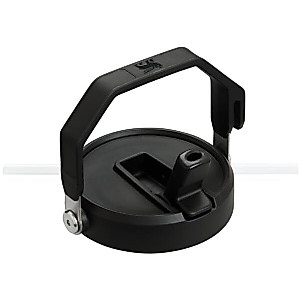 Stanley IceFlow Flip Straw Jug with Handle 64 oz| Twist On Lid and Flip Up Straw | Leak Resistant for Travel and Sports | Insulated Stainless Steel | BPA-Free | Black