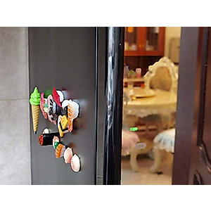 Hey Foly Cute Refrigerator Magnets Funny Magnets for Fridge, Simulation Sushi Refrigerator Magnet, Fine for Whiteboards, Maps and Home Decoration Magnetic Objects and Even Simulating Food Games!