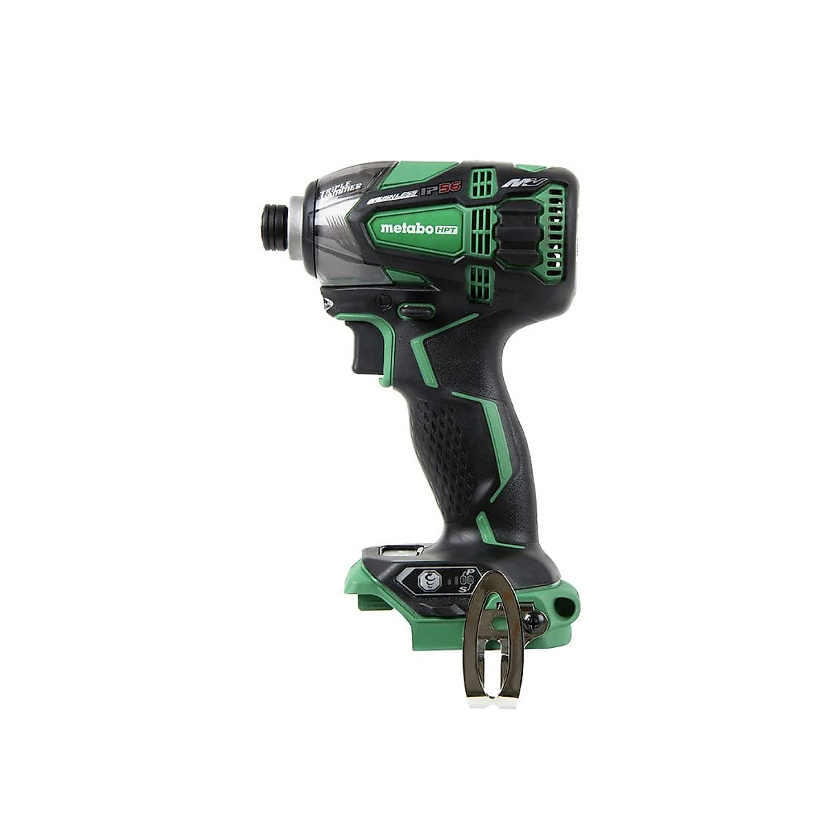 Metabo HPT 36V MultiVolt Triple Hammer Impact Driver | 1/4-Inch Keyless Hex | Tool Body Only | WH36DBQ4