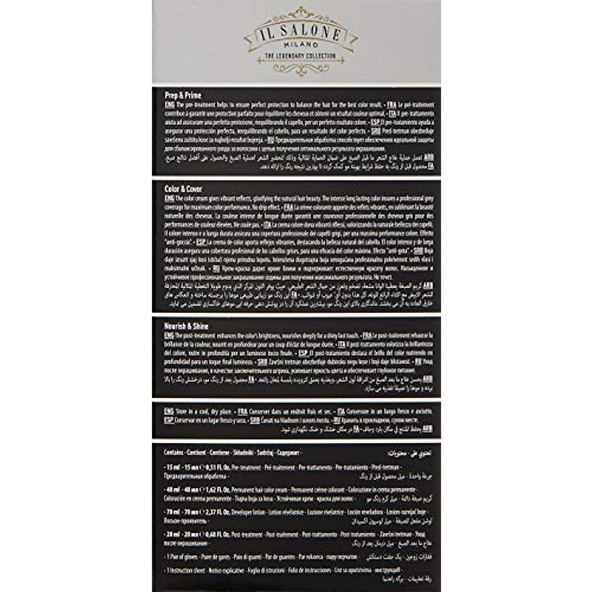 Il Salone Milano Permanent Hair Color Cream - 12.01 Iced Platinum Hair Dye - Professional Salon - Premium Quality - 100% Gray Coverage - Paraben Free - Ethyl Alcohol Free - Moisturizing Oils