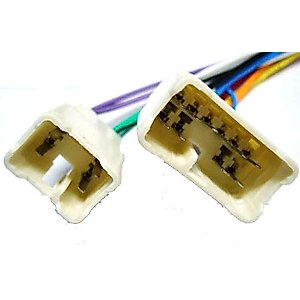 Carxtc Stereo Wire Harness Install an Aftermarket Car Radio - Plugs into The Factory Harness - Not for Amplified System