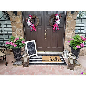 Flojery 21 Heads Silk Rose Bouquet Artificial Flowers Mini Rose for DIY Wedding Bouquets Centerpieces Bridal Shower Party Home Decorations,Pack of 4 （Pink）