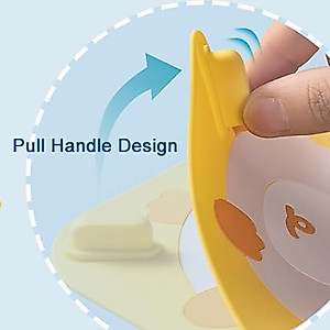 Blandinelove Tub Stopper, Silicone Drain Cover for Bathroom and Kitchen, Cute Bird Drain Stopper/Bathtub Stopper 6 inches Big Sink Stopper and Sink Drain Strainer