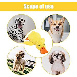 bokando Noovelo-Noovelo Calming Duck Toy, Calming Duck Dog Toy, Calming Duck Dog Toy Bright Yellow, Calming Duck Toy for Dogs, Best Friends Calming Duck Toy, Mellow Dog Calming Duck (Yellow+Yellow)