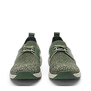 TRAQ by Alegria Qool Womens Smart Walking Shoe Olive 9 M US