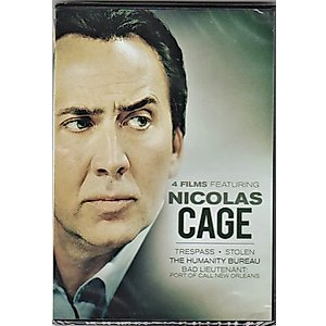 Nicolas Cage 4 Films (Trespass, Stolen, The Humanity Bureau, Bad Lieutenant)