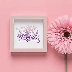 Hying 2PCS Leopard Girl Clear Stamps for Card Making, Tattoo Artistic Panther Catwoman Transparent Rubber Stamps for Bullet Journal DIY Scrapbook Decoration Handmade Crafts Notebook