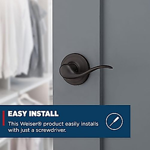 Weiser 9GLA120-039 Lever Dummy Welcome Home Toluca BRZ Right Hand