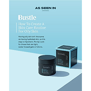 Buttah Skin by Dorion Renaud Oil-Free Hyaluronic Gel Cream 2oz - Daily Moisturizer - Hyaluronic Acid for Deep Hydration - AM & PM Moisturizer - Naturally Based Skin Care - Black-Owned Skincare