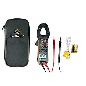 Southwire - 65031640 CLAMP METER; 400A AC/DC 21530T;Black/Brown