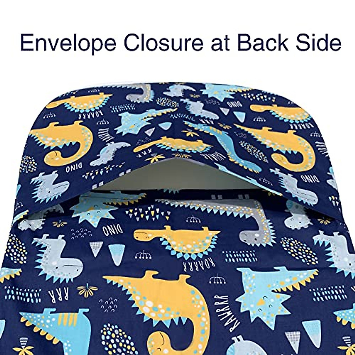 AMROSE Premium Cotton Bassinet Sheets, Fit for Halo Bassinest Swivel Sleeper, 2 Pack Hourglass Bassinet Mattress Sheet Set for Baby Boys, Soft Breathable Safe, Dinosaur & Stars