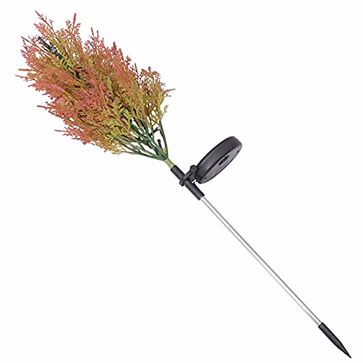 1pc Christmas Tree lamp Solar Ground Lights Solar Lights Solar Sidewalk Lights Solar Stake Light Lawn lamp Garden Stake Light Solar Pathway Lights Plastic Earth Tones Plate