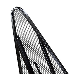 Reliable 320LB Home Ironing Board - Made in Italy 2-in-1 Home Ironing Table with Large 55 Inch Pressing Surface (Extended), Iron Board Made with Heavy-Duty Tube Frame Construction, Strong Iron Rest
