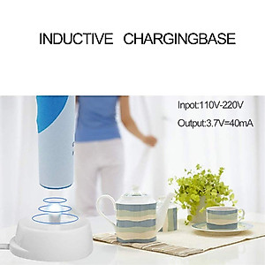 Toothbrush Charger for Braun Oral B Electric Toothbrush,Inductive Charging Base Model 3757 Portable Waterproof Power Cord