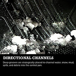 PantsSaver Custom Fit Floor Mats for Volvo S60 Cross Country 2019 All Weather Protection-4 Piece Set-High Raised Border Protection Great for Catching Spills - Black