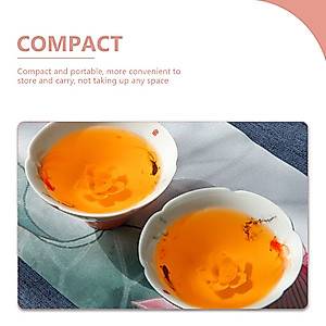 Hemoton Ramekins Cereal Bowl Bowls Japanese Tea Set Colorful Painting Tea Cup Household Teaware Ceramic Tea Cup Chinese Tea Tasting Cup Chinese Tea Set Soup Soup Bowls Bowl Mini Tea Cup