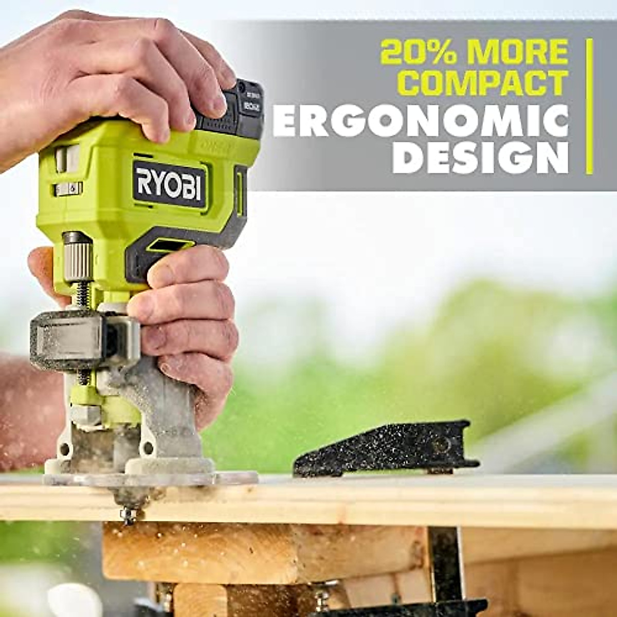 ONE+ 18V Cordless Compact Fixed Base Router (Tool Only)