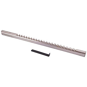HHIP 2006-1026 1/4 Inch C HSS Keyway Broach with 1 Shim