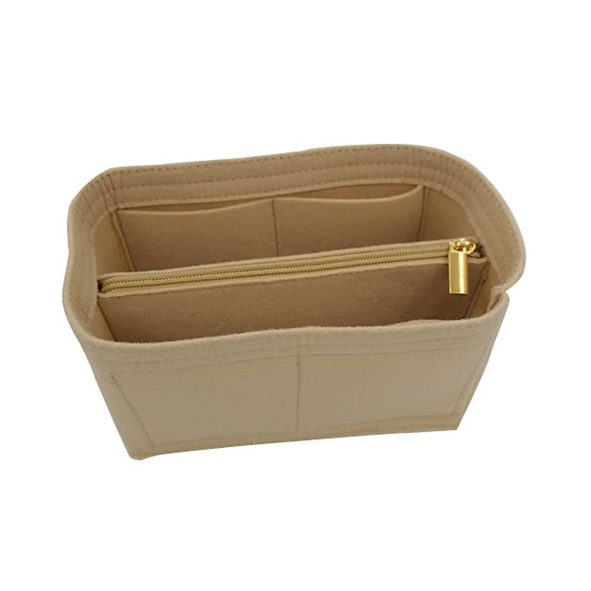 Lckaey Purorganizer is used for ophidia medium tote bag lining storage bag insert3010khaki-B