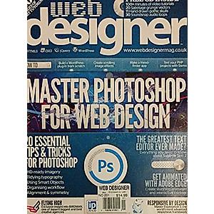 WEB DESIGNER MAGAZINE, NO. 201 ^