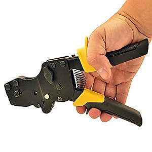 Conbraco Apollo PEX 69PTBJ0010C 3/8-inch - 1-inch One Hand Cinch Clamp Tool,Black