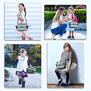 Maelstrom Lunch Box Kids,Expandable Kids Lunch Box,Insulated Lunch Bag for Kids,Lightweight Reusable Lunch Tote Bag for Boy/Girl,Suit for School/Picnic,9L,Cat