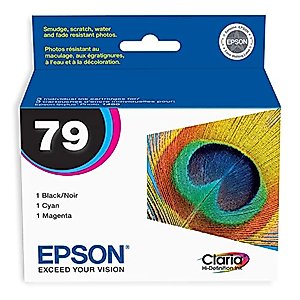 Epson T079920-S Claria High Cap Color Multipack for Stylus Photo R1400 -Ink